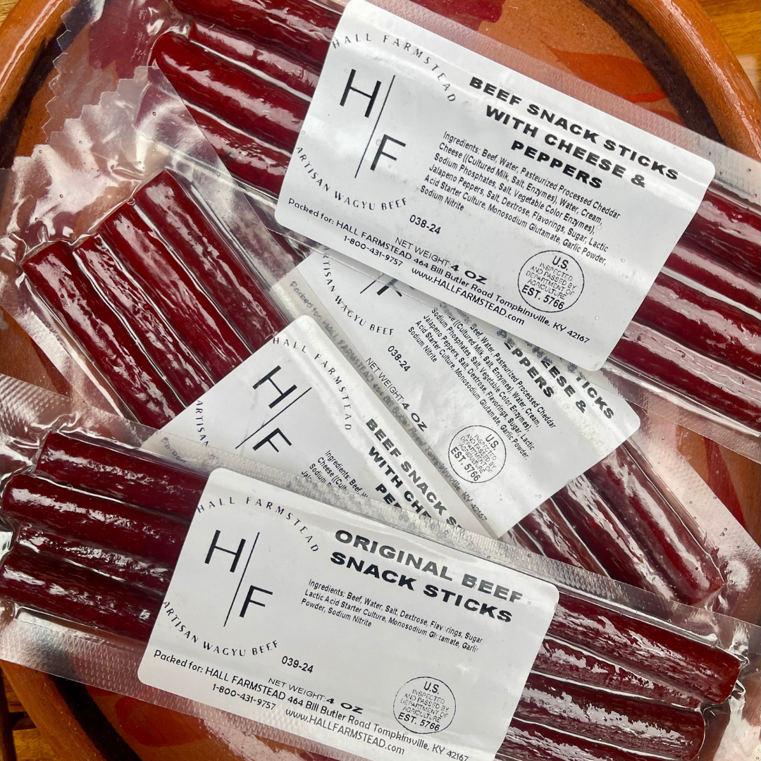 Hall Farmstead | Original Beef Snack Sticks